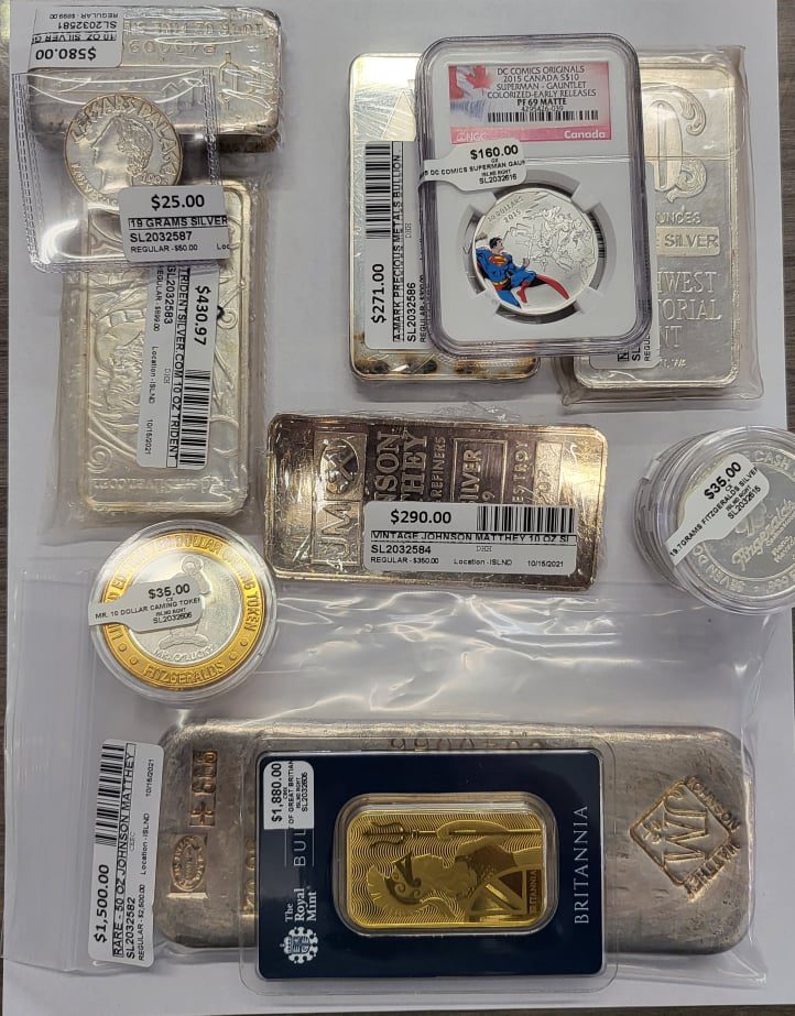 Vintage Silver Bullion October 15th Boise Lot – Idaho Pawn & Gold